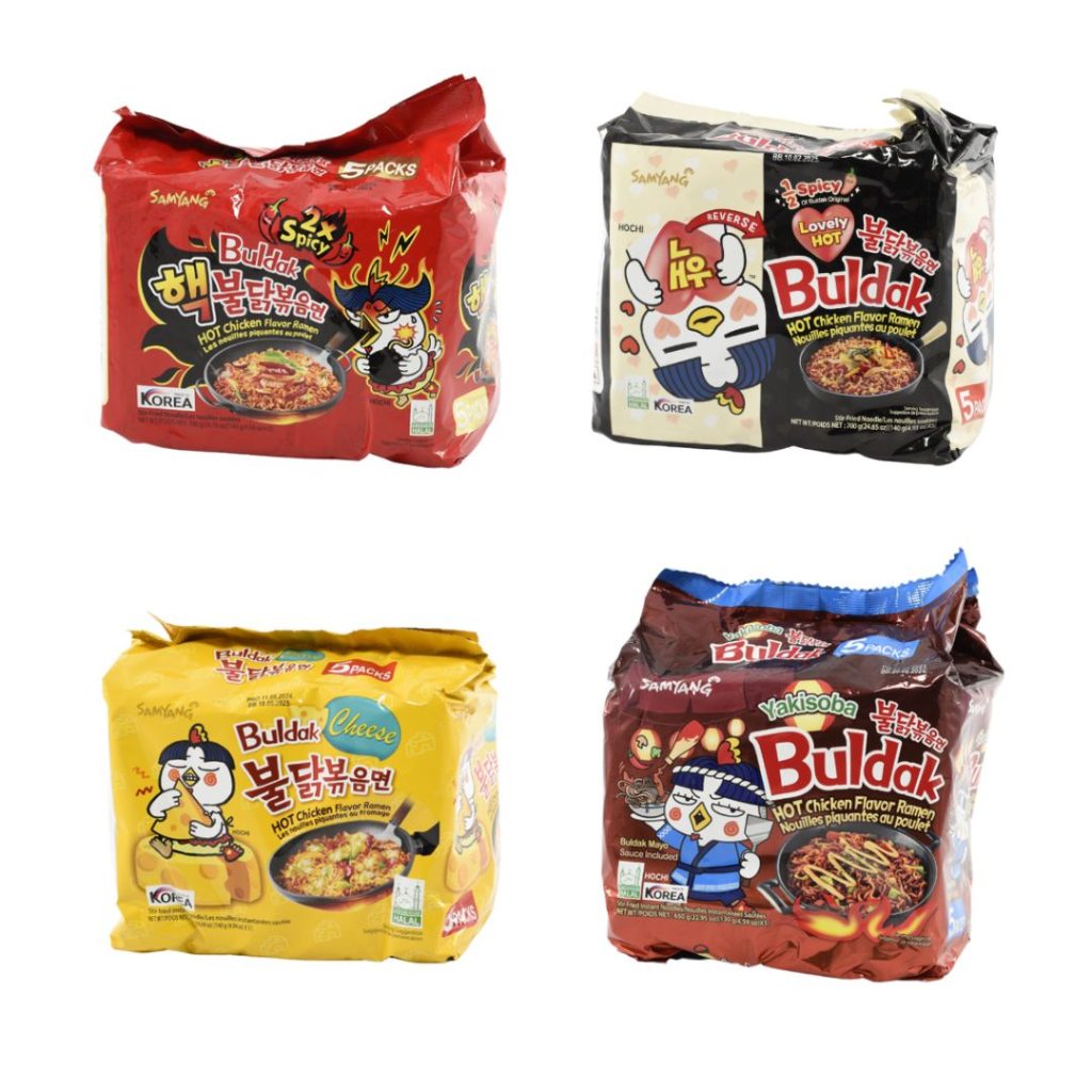Samyang Spicy Buldak Noodles (5-Pack) – Mega Home