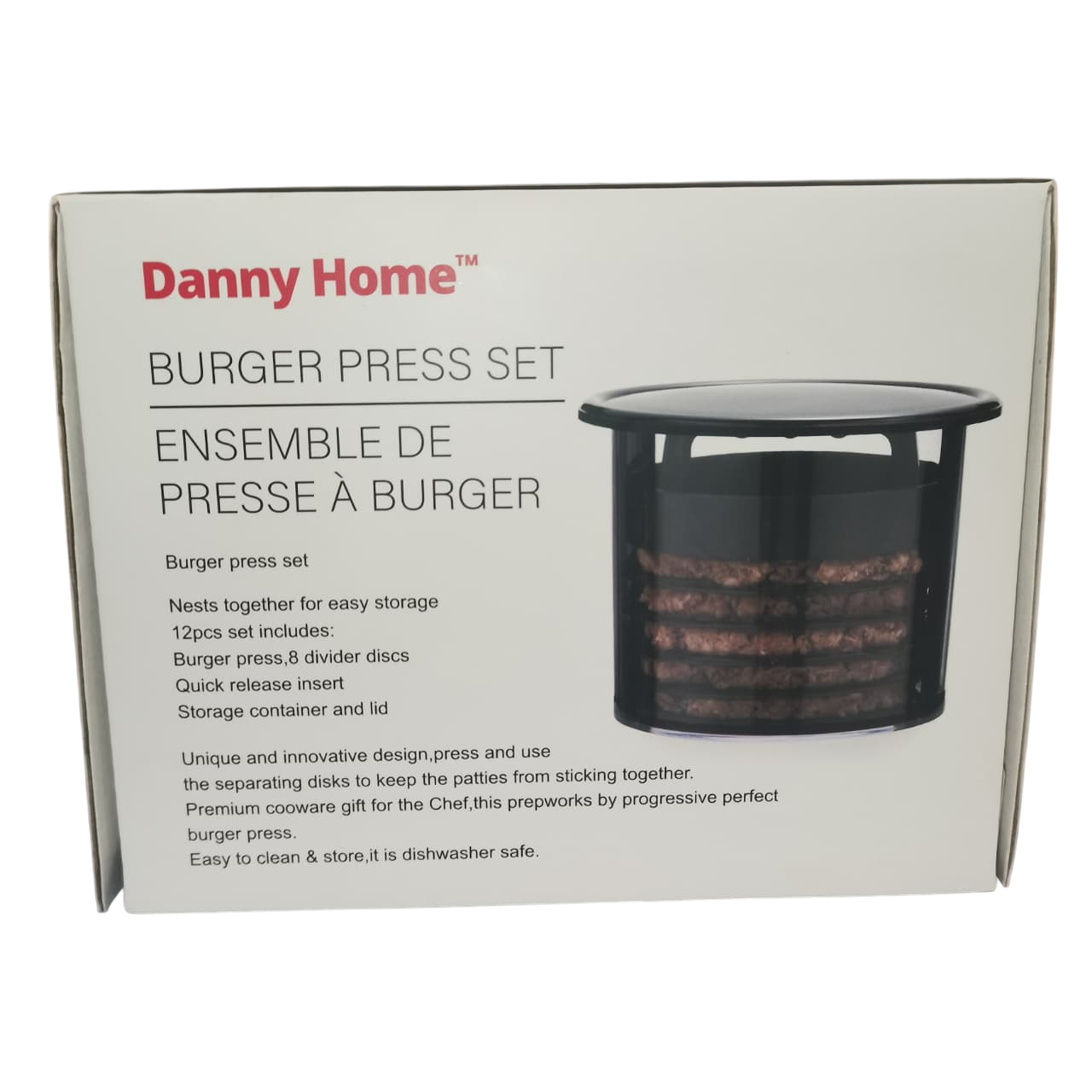 Danny Home Burger Press Set – Mega Home